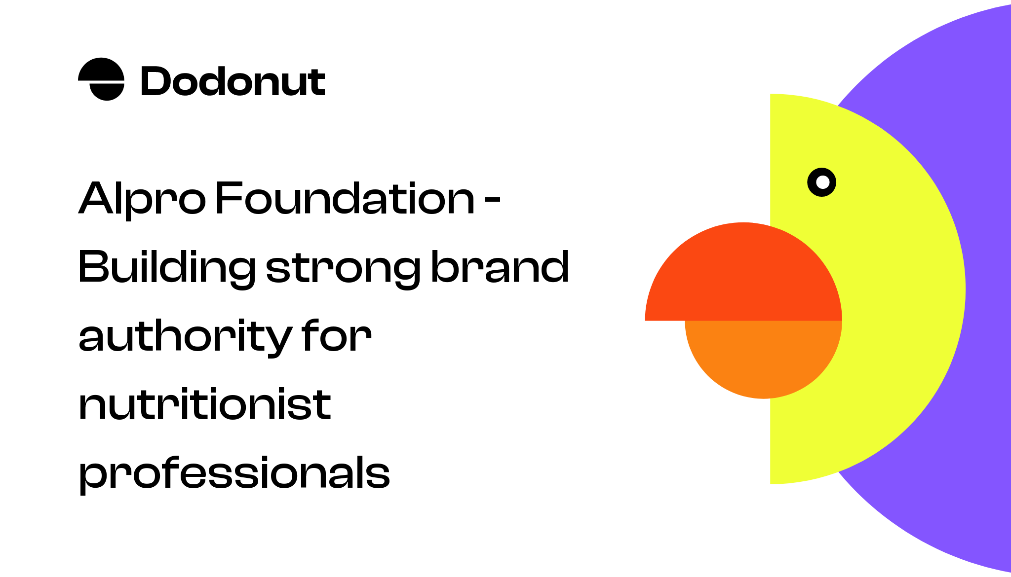 Alpro Foundation - Building strong brand authority for nutritionist ...
