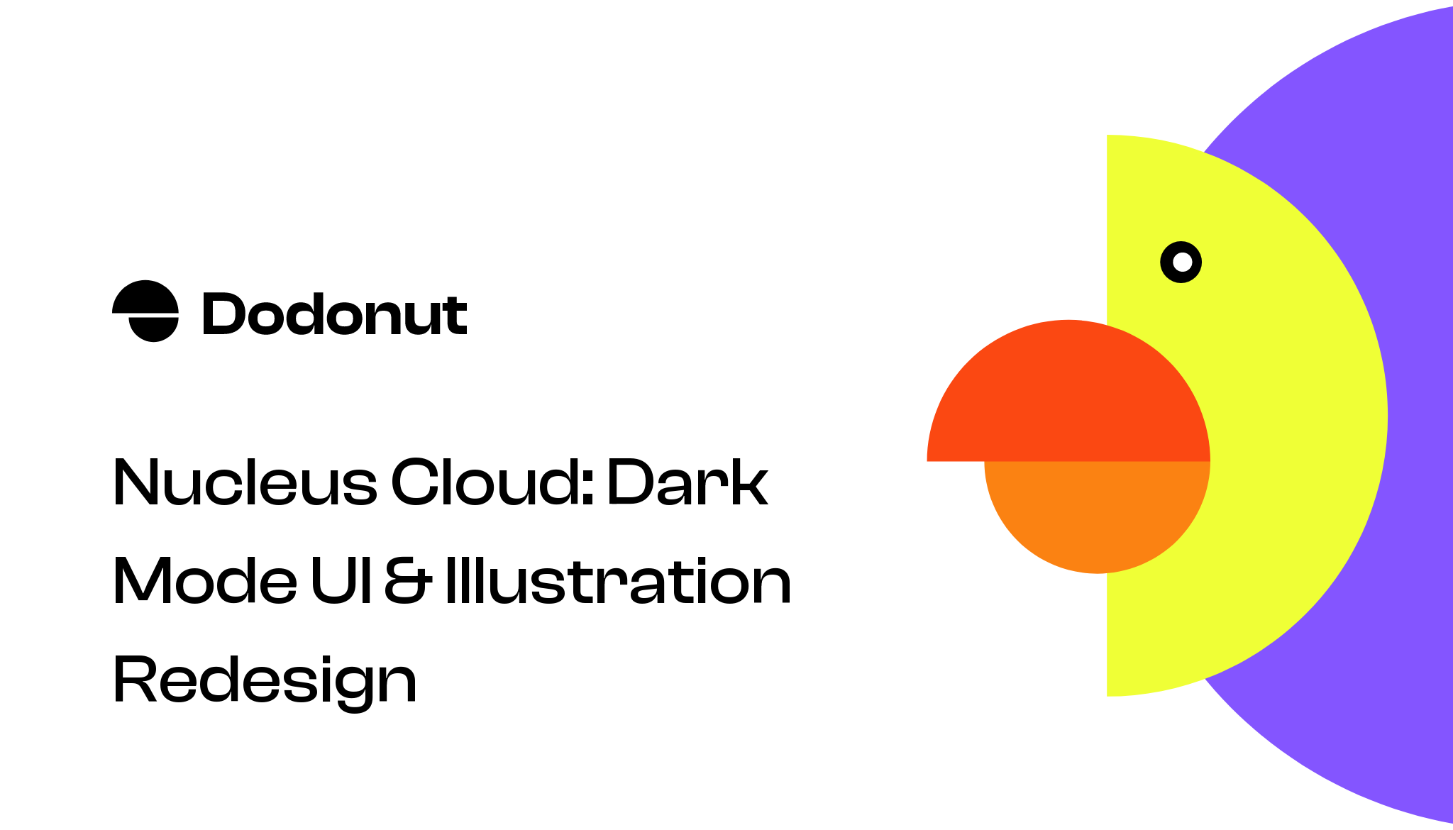 Nucleus Cloud: Dark Mode UI & Illustration Redesign | Case Study
